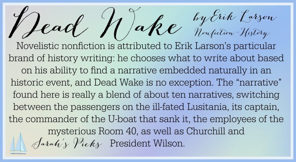 Dead Wake by Erik Larson – Celebration of Books